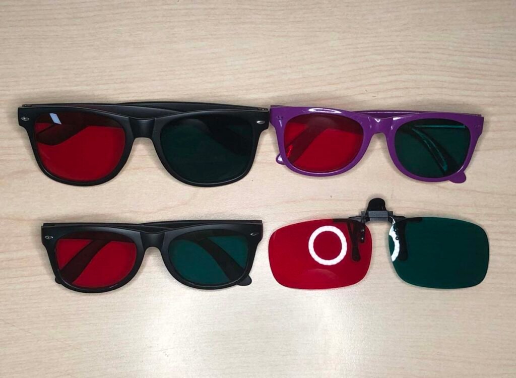 Red/ Green Glasses - opticalorigin: professional optometric and ...